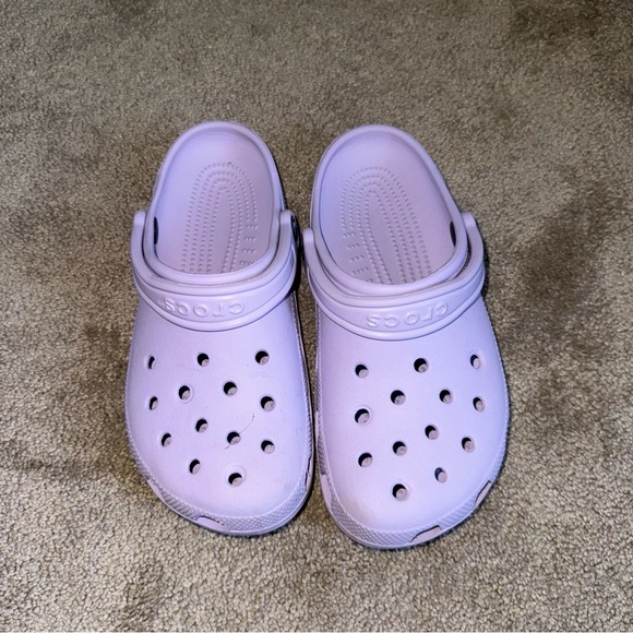 CROCS | Shoes | Purple Crocs Classic Clog Size W 8 Shrunken Fit Like 7s ...